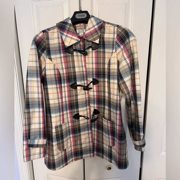 Christopher & Banks | Jackets & Coats | Midweight Plaid Jacket With ...